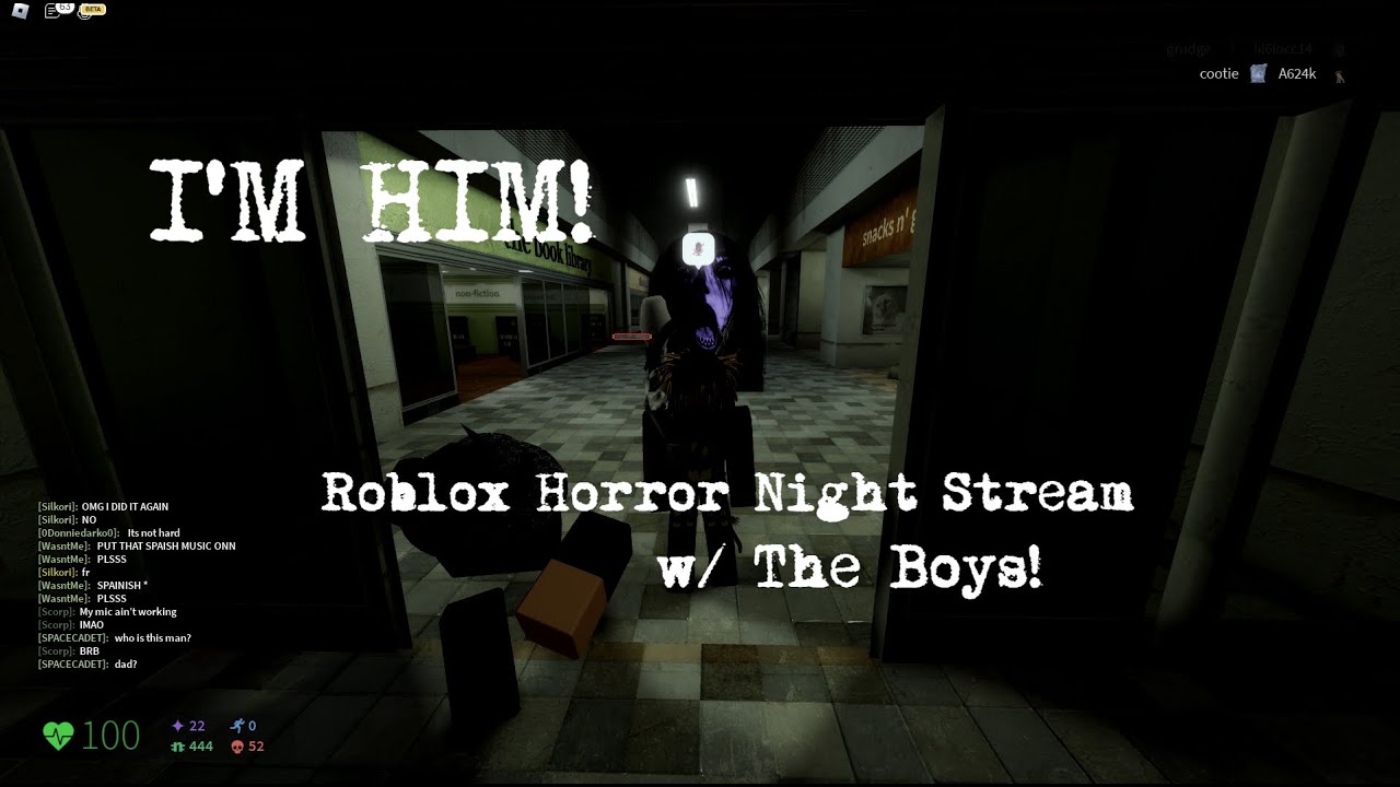 Roblox Horror Night Stream w/ The Boys! - YouTube
