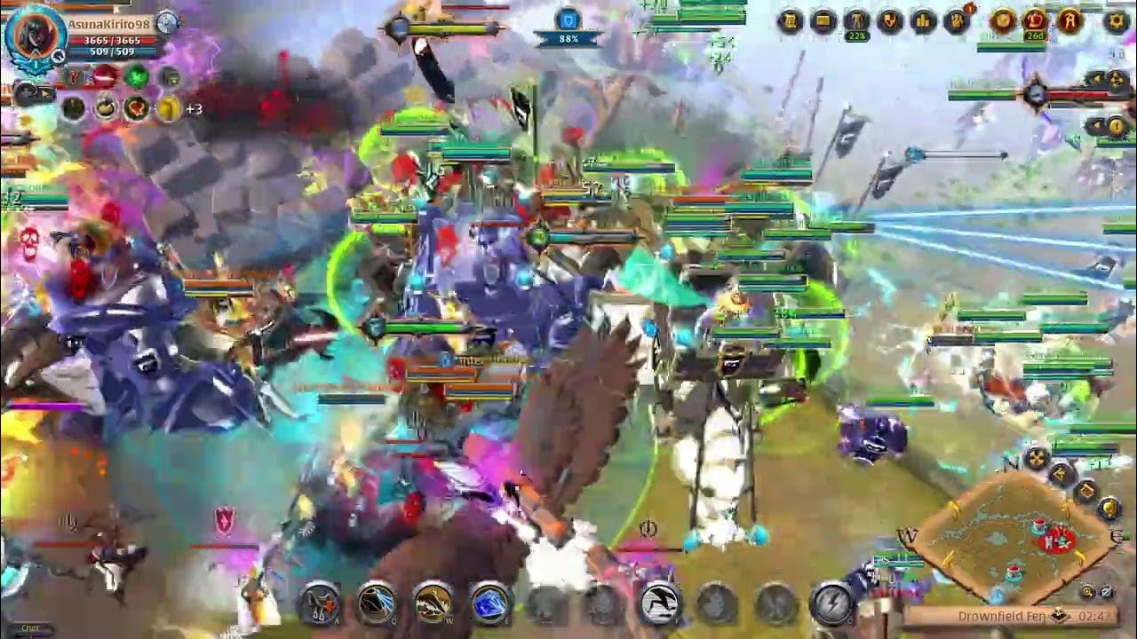 Albion Online ZVZ (PEDRO) IFURES VS The Lonely Men + Mono Con Navaja - YouTube