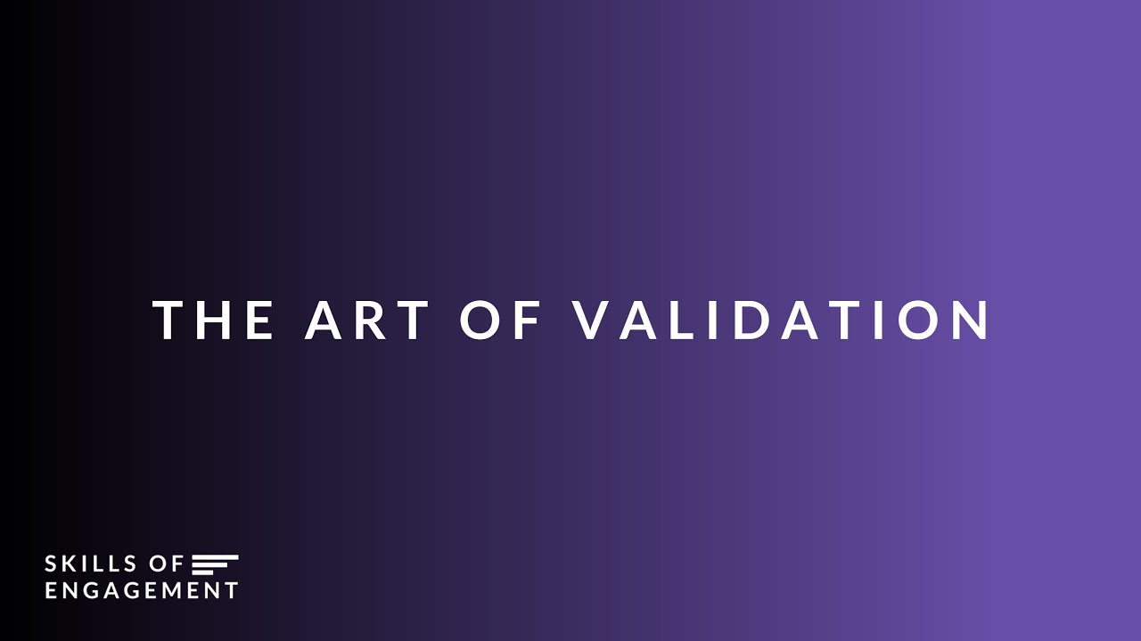 The Art of Validation: Part 2 Validation Principles - YouTube