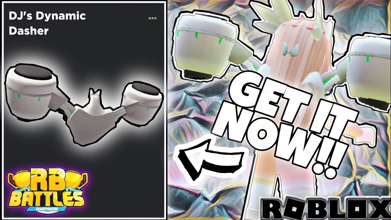 [EVENT] Cara Mendapatkan DJ'S DYNAMIC DASHER! | ROBLOX - YouTube
