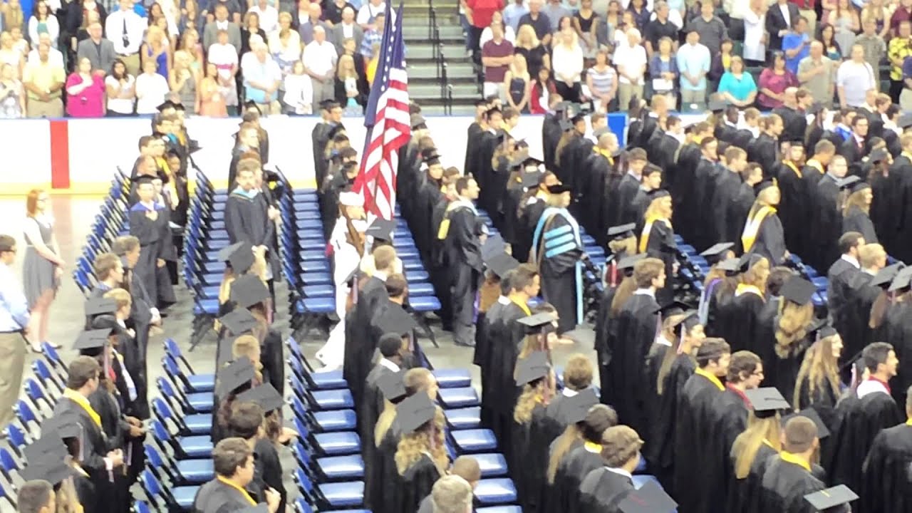 Ethan 2014 Graduation - Color Guard - YouTube