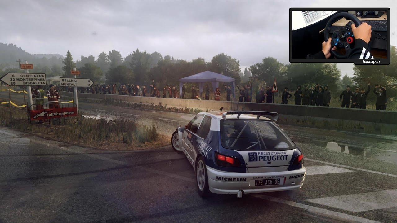 Peugeot 306 Maxi - Spain Rally | DiRT Rally 2.0 - Logitech G29 - YouTube
