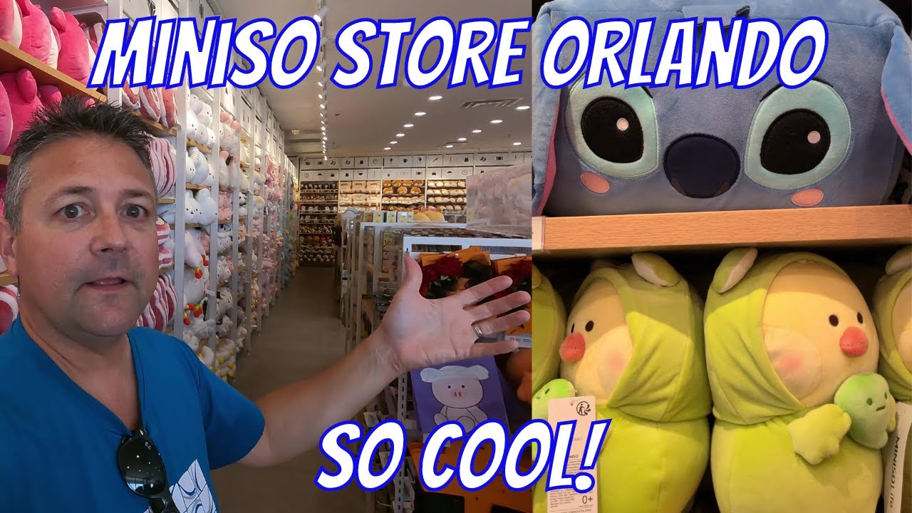 Miniso Store Orlando, Such A Unique Store! We Show You The Merch! - YouTube