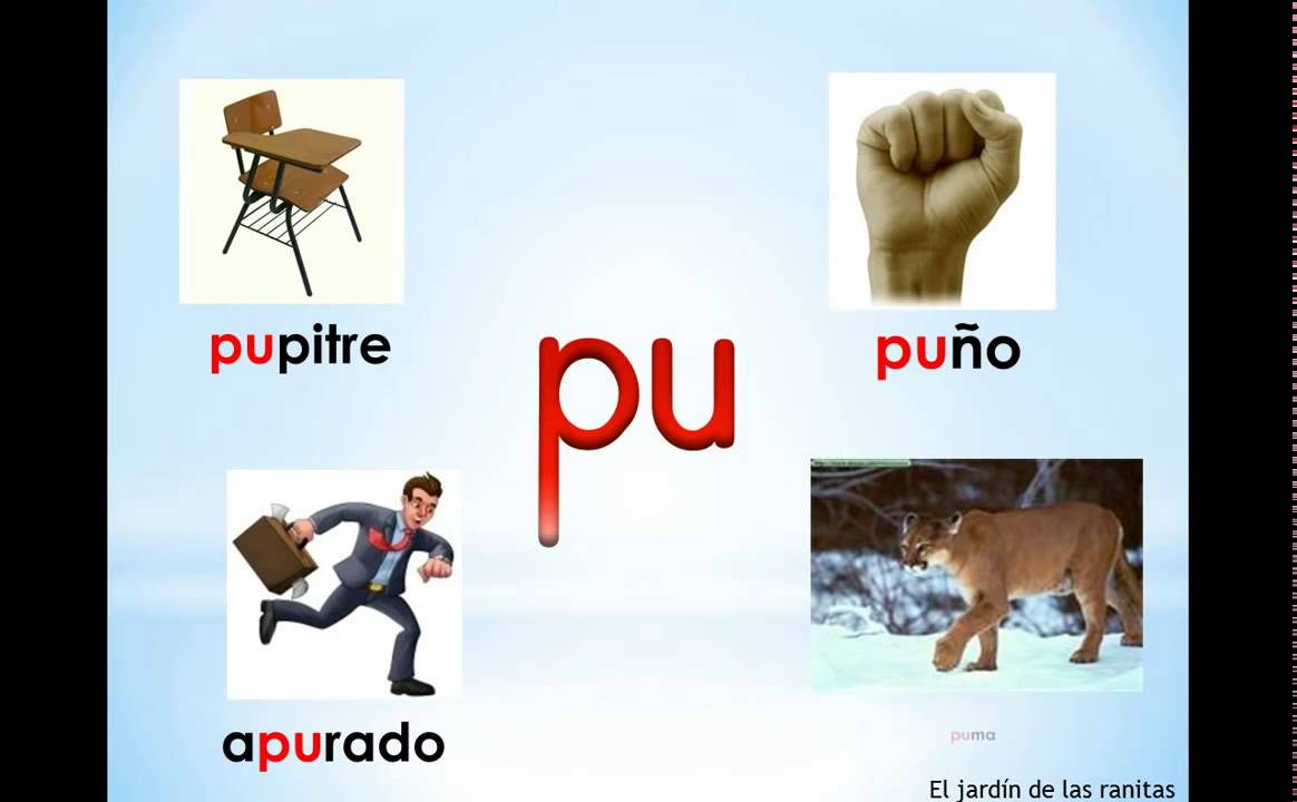 # 3 Sílabas pa pe pi po pu Syllables with P - YouTube