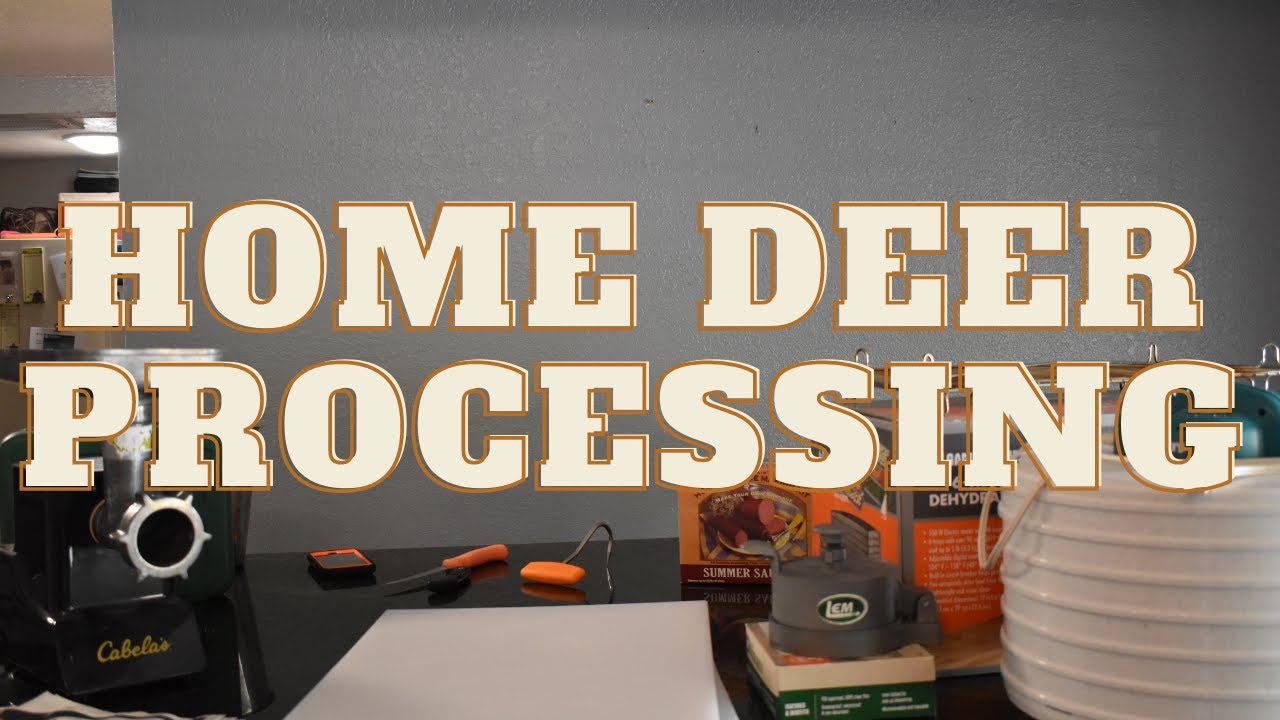 The Equipment You Need to Process Deer at Home - YouTube