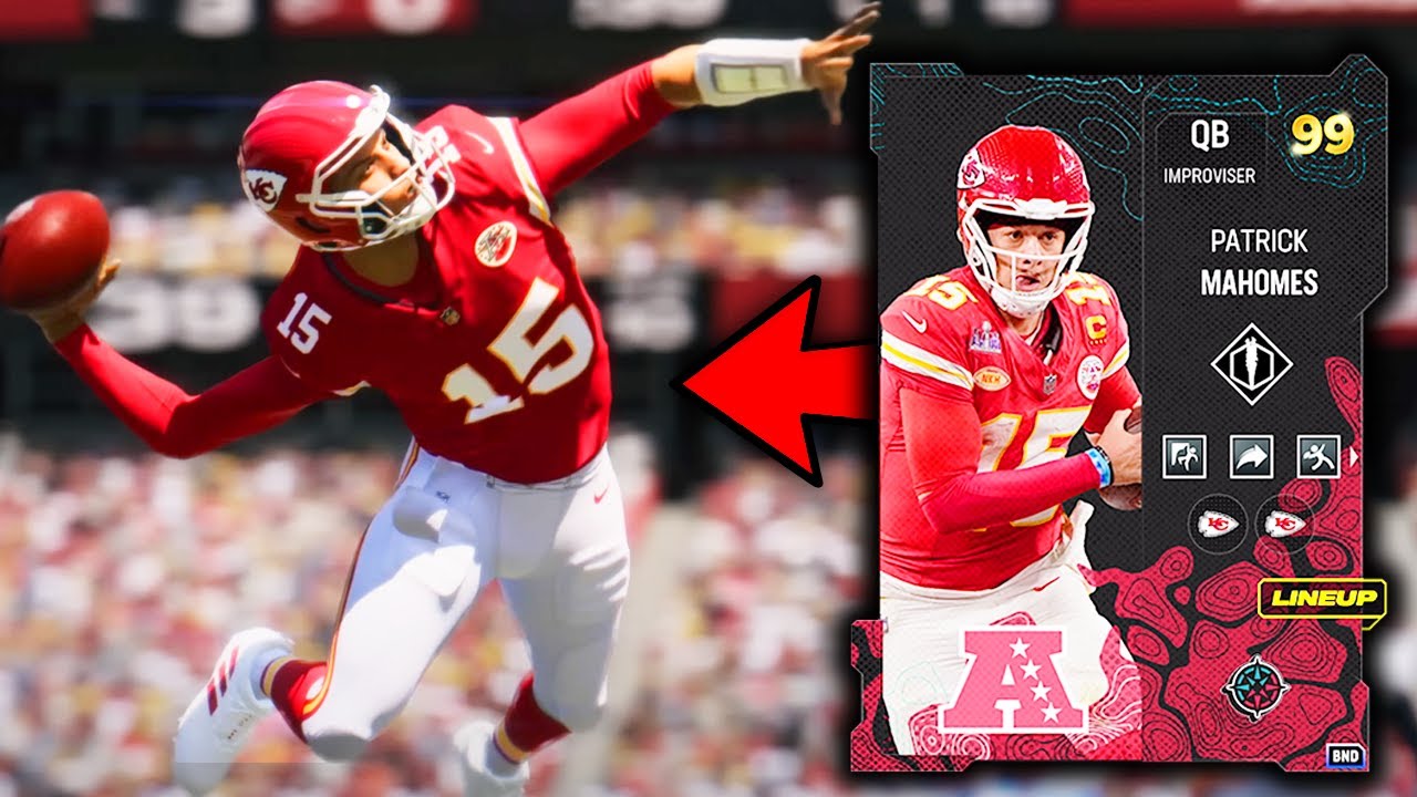 EA Finally Gave Us A GREAT Patrick Mahomes Card! - YouTube