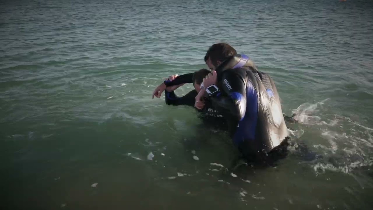 Removing an Unconscious Diver from the Water (Beach Exit with ...