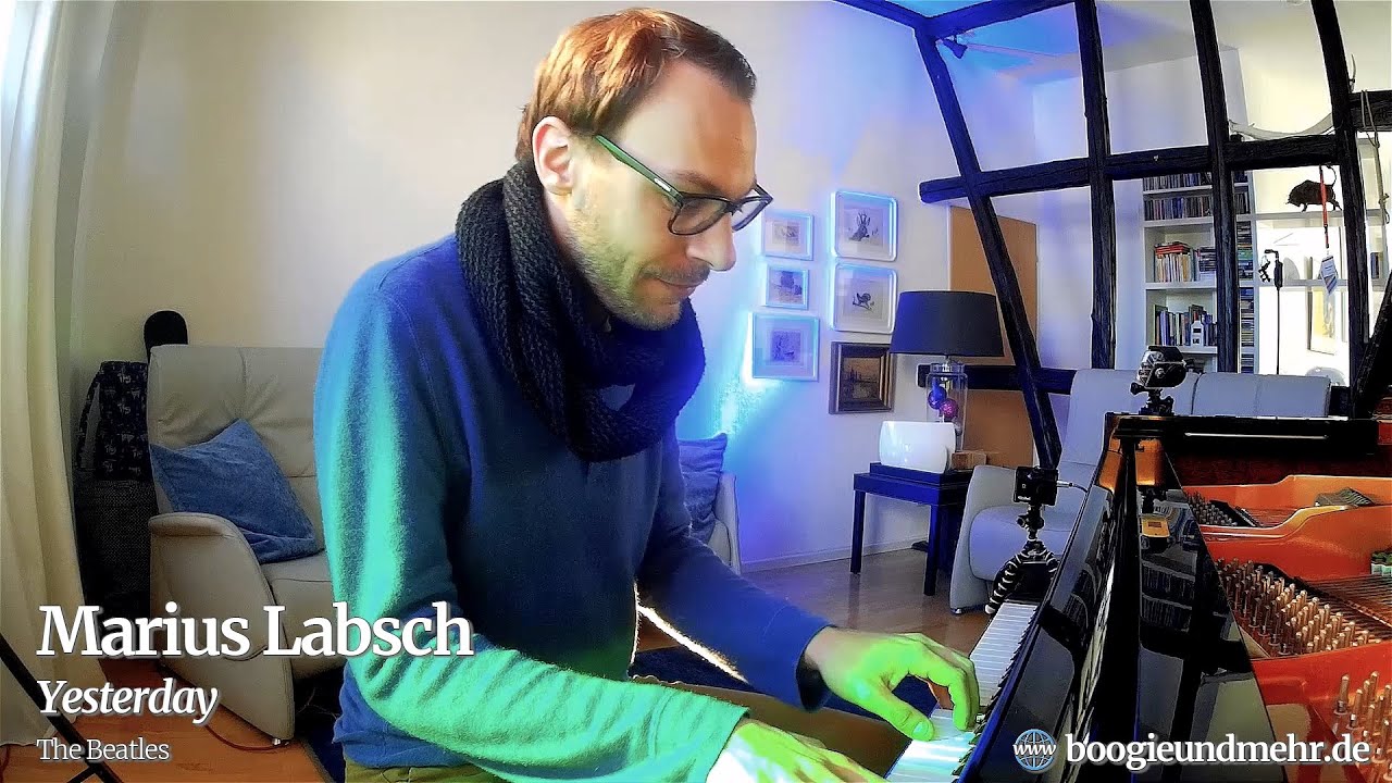 Yesterday (Piano cover by Marius Labsch) - YouTube
