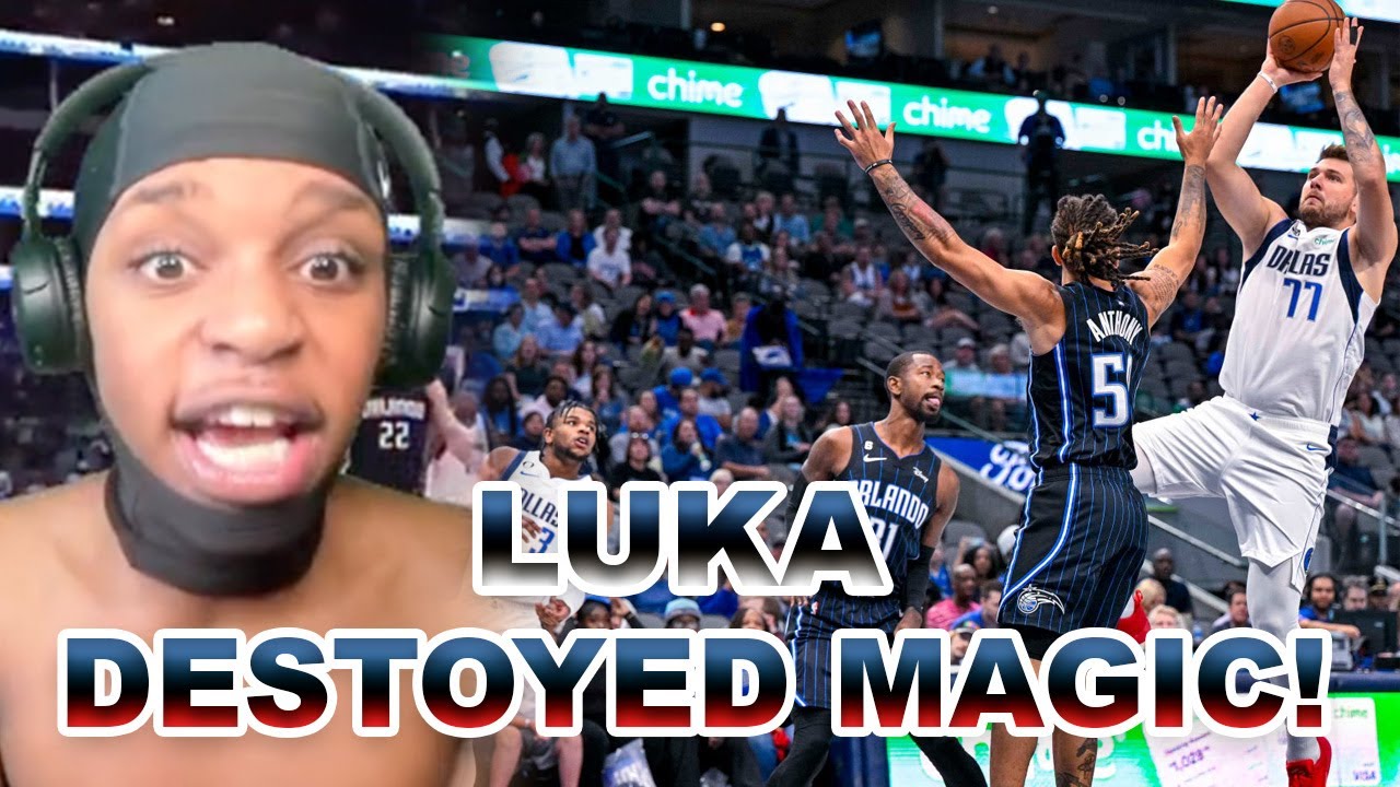 Luka (44pts) DESTROYED Magic Highlights Reaction | LIFE - YouTube