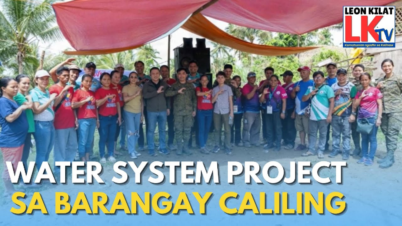 WATER SYSTEM PROJECT SA BARANGAY CALILING CAUAYAN NEGROS OCCIDENTAL ...