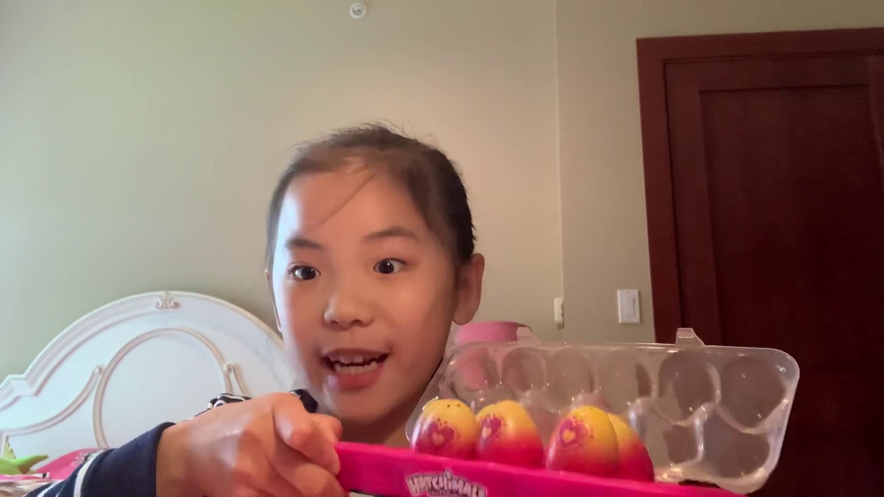 Opening the newest hatchimals (glamettie) - YouTube