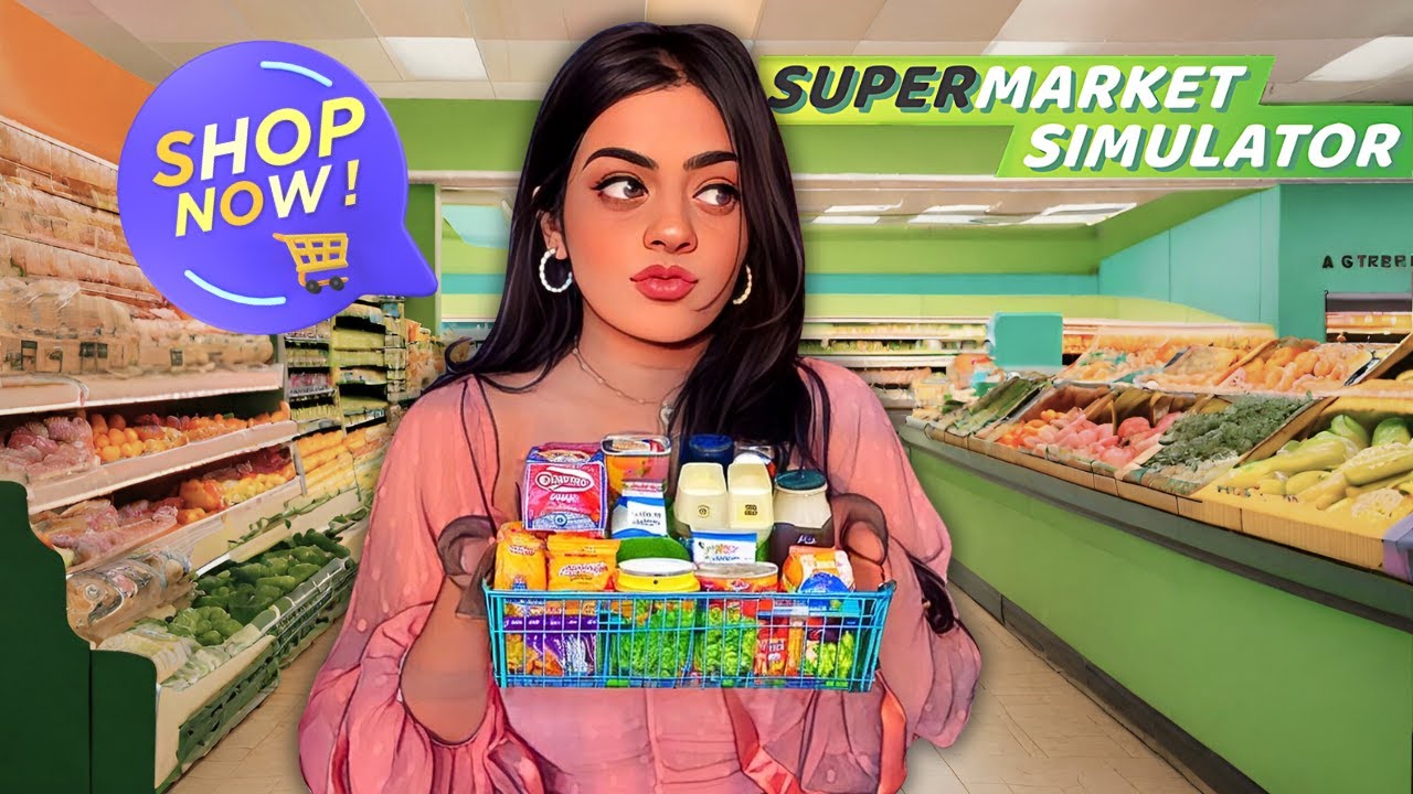 Organizing our max storage room today *_* | Supermarket Simulator - YouTube
