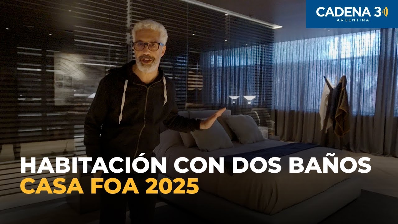 ASÍ ES LA HABITACIÓN DE TUS SUEÑOS 🏠 | Casa FOA 2025 | Cadena 3 Argentina - YouTube
