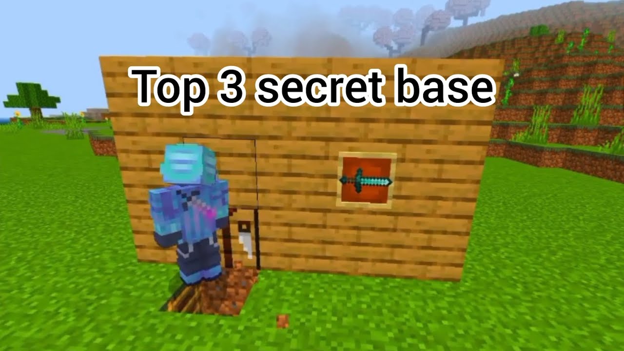 How to make Secret Base in Minecraft || Secret Base Tutorial - YouTube