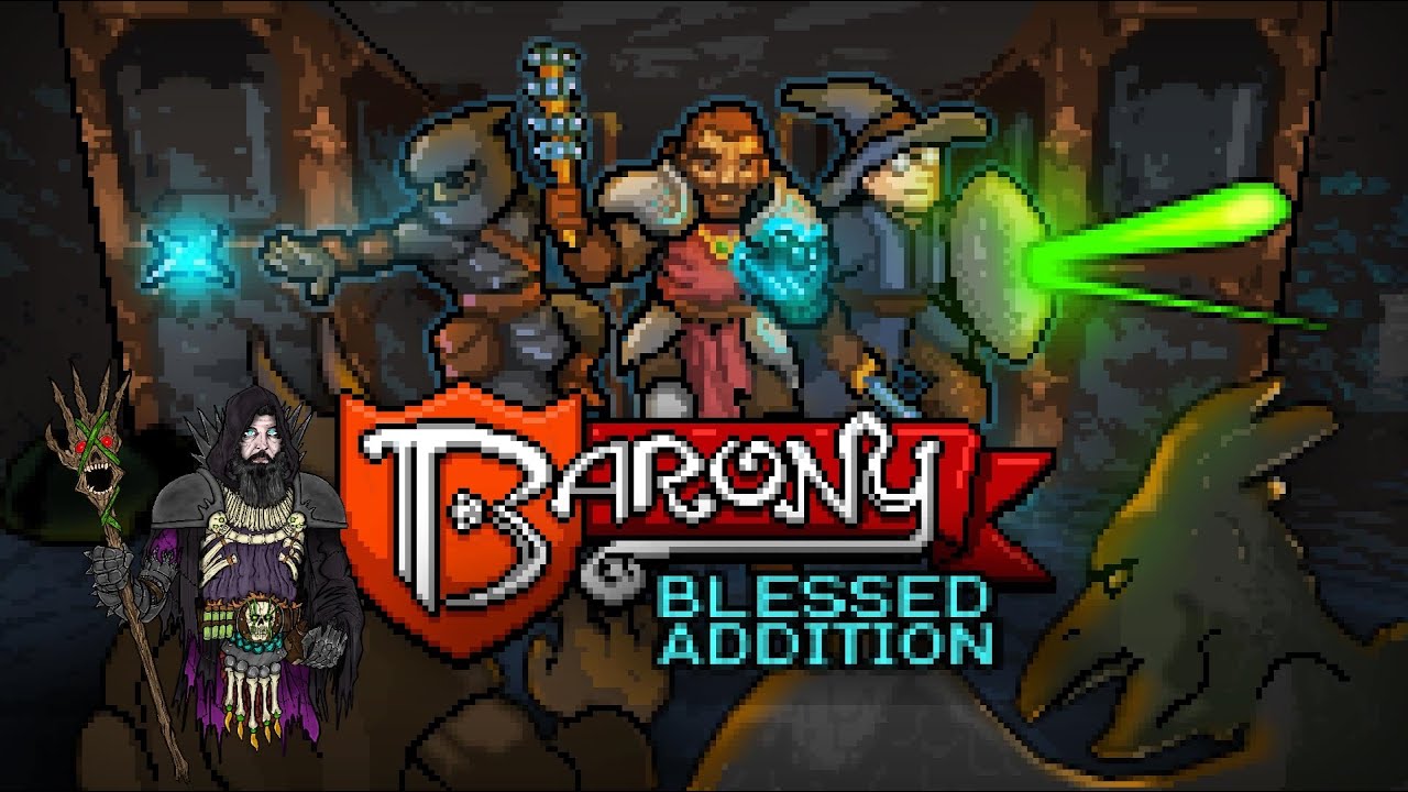Summoning my way to Baron Herx. [Barony] - YouTube