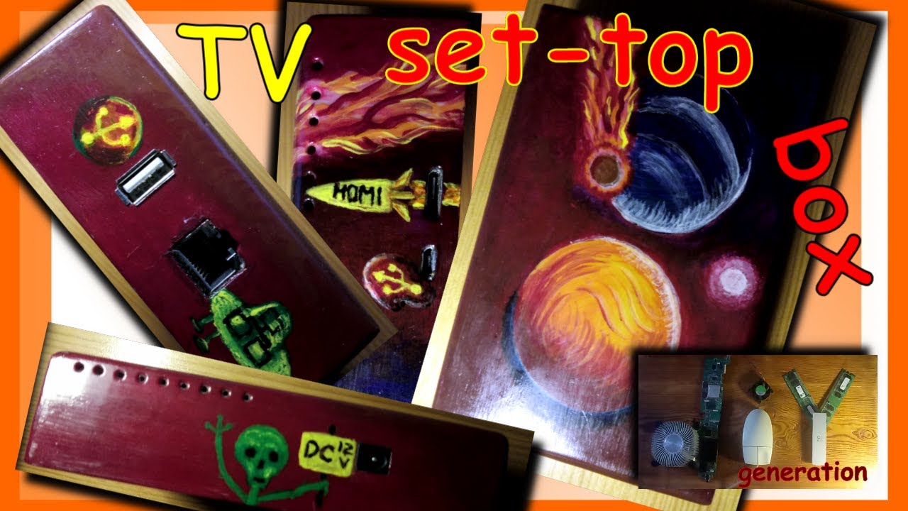 DIY how to connect android set-top box to TV | Connecting a tablet to a ...