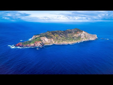 Pitcairn Island Drone Footage | The Remote Home of the Mutiny on the Bounty Descendants