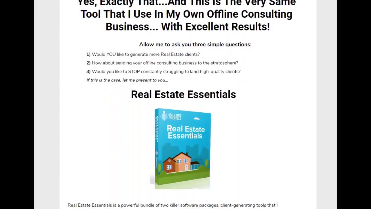 Real Estate Essentials RevieW - YouTube