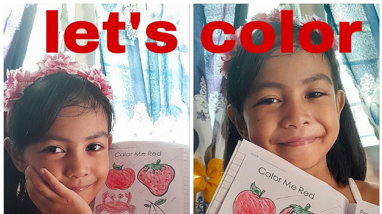 color me Red with cheska. - YouTube