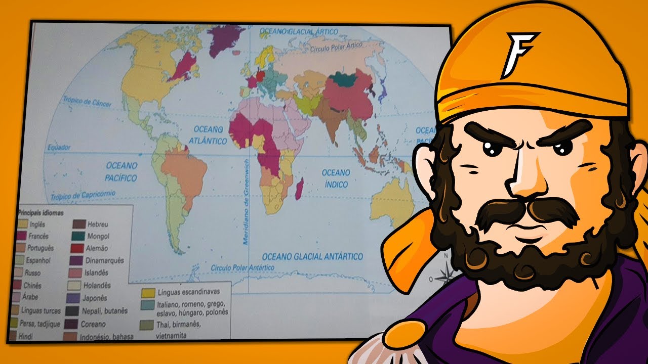 O MAPA MAIS ERRADO que JÁ VI em LIVROS ESCOLARES - YouTube