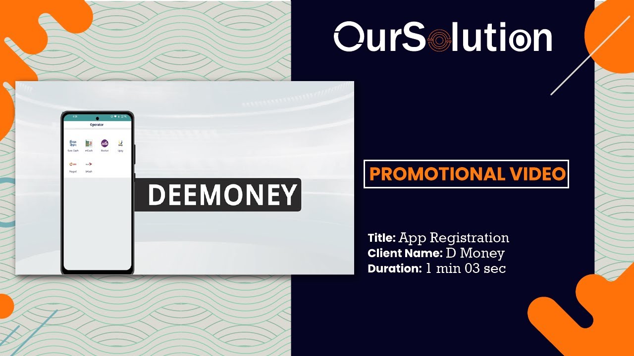 App Registration | Client: D Money | 1 min 03 sec. Motion - YouTube