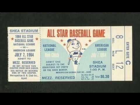 1964 MLB All Star Game - New York - YouTube