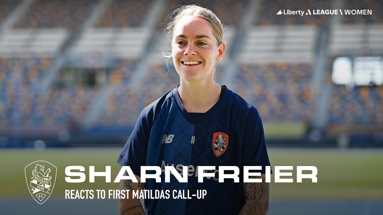 Sharn Freier reacts to first Matildas Call-Up - YouTube