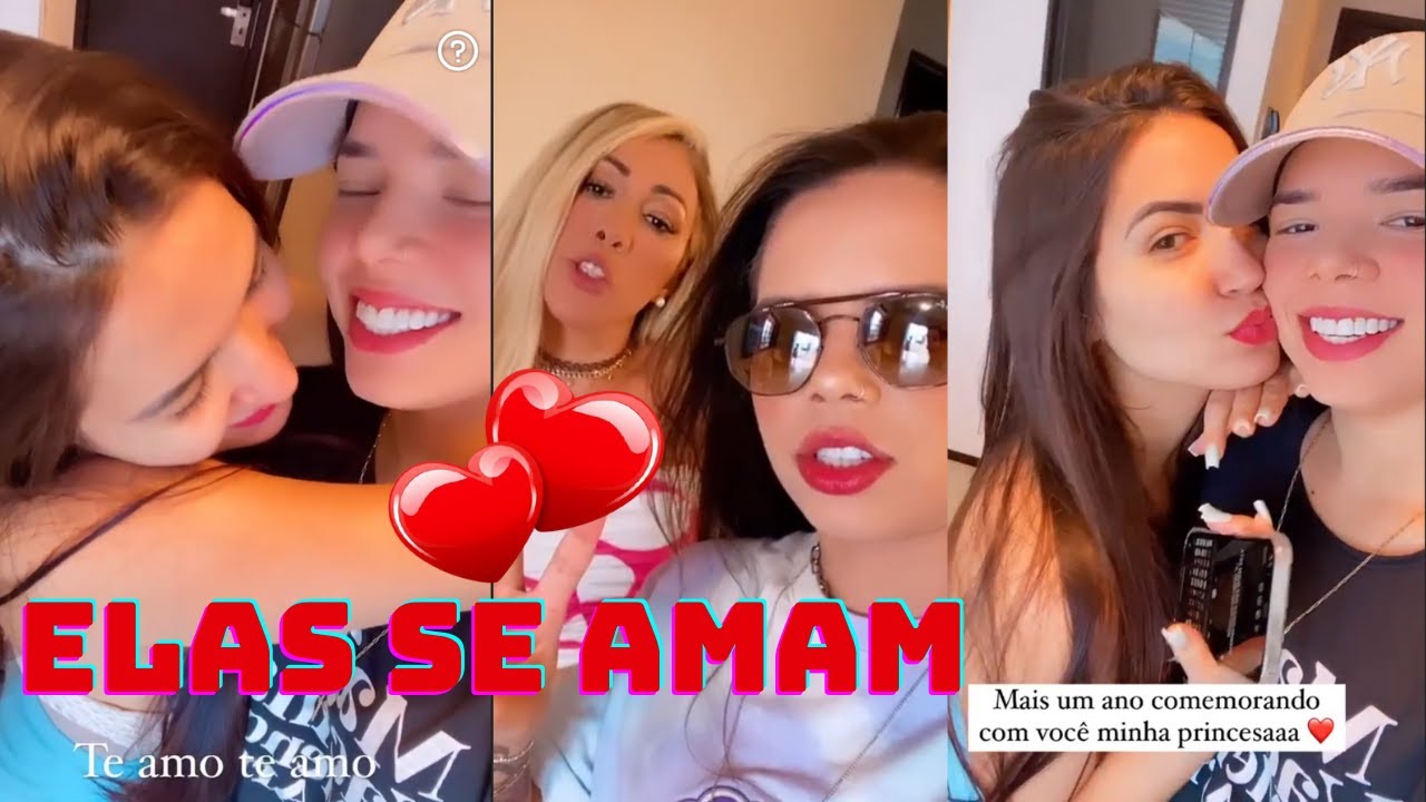 ️CASAL MARIA CLARA E FERNANDA MUITO FELIZES | COMEMORAÇÃO DO ...