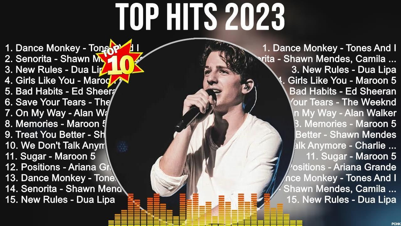 Top Hits 2023 💕 Dua Lipa, Ed Sheeran, Sia, Adele, Post Malone, Billie ...
