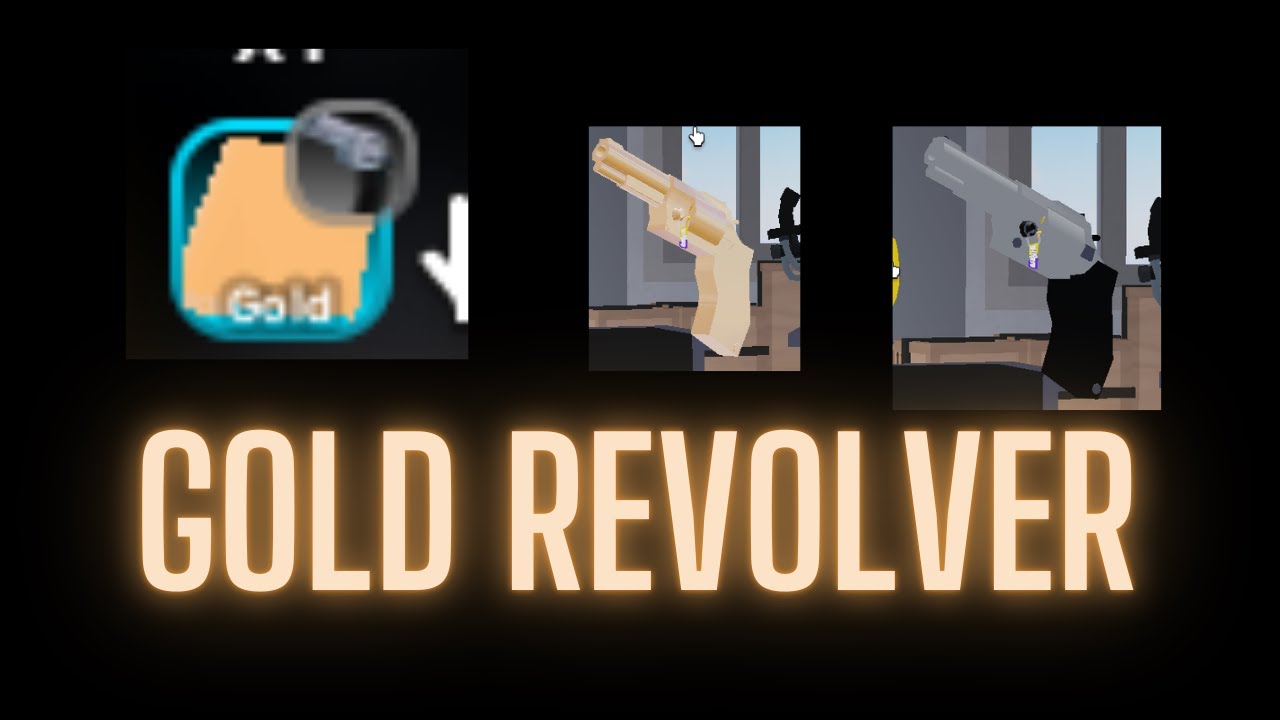 I Got Gold on My Revolver On Roblox Rivals - YouTube