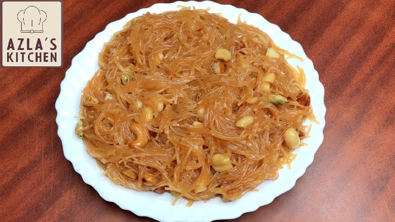 Sweet Vermicelli Recipe | Meethi Seviyan Recipe | Meethi Semiya - YouTube