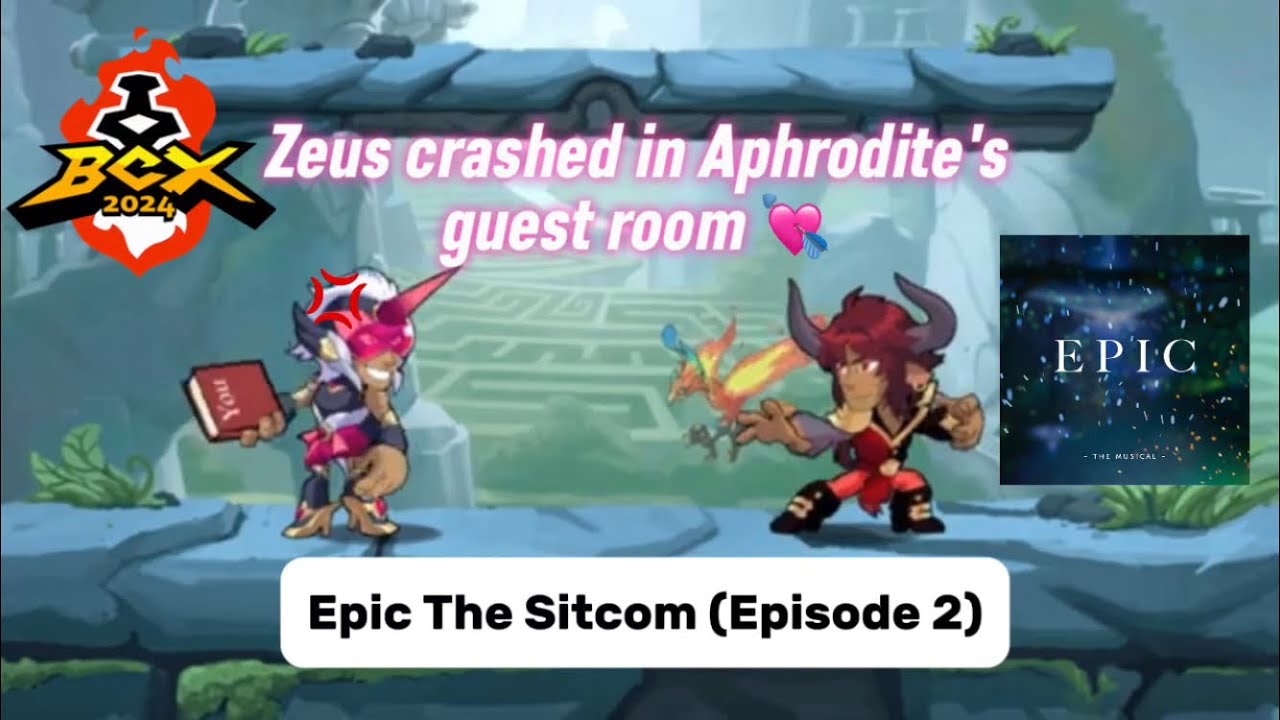 Brawlhalla BCX 2024 Skit - Zeus crashed in Aphrodite's guest room 💘 ...