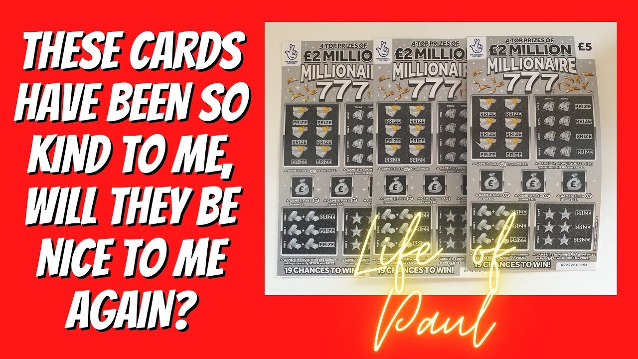 Let's see how I do with 3 £5 Lottery Scratch Cards, £15 of Millionaire ...