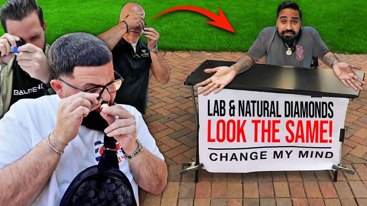 Lab-Grown vs "Real" Diamonds: Can Jewelers Tell The DIFFERENCE? - YouTube
