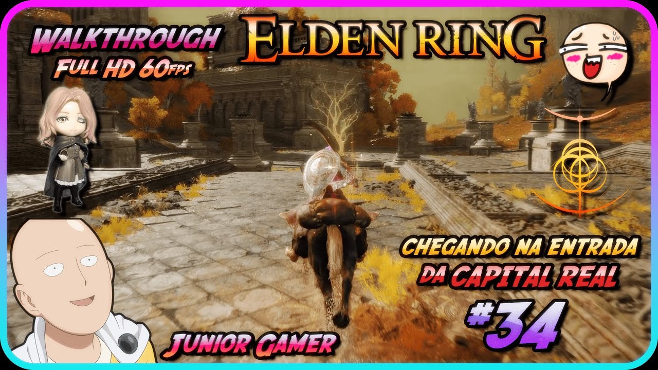 ELDEN RING #34 - Chegando na Entrada da CAPITAL REAL - PT-BR ...