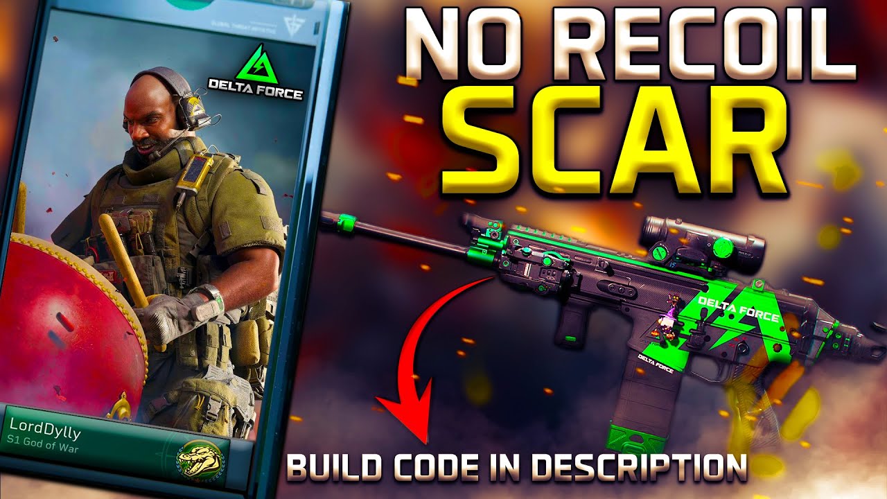 Delta Force SCAR DOMINATES | No Recoil Build Code in Description | Zero ...