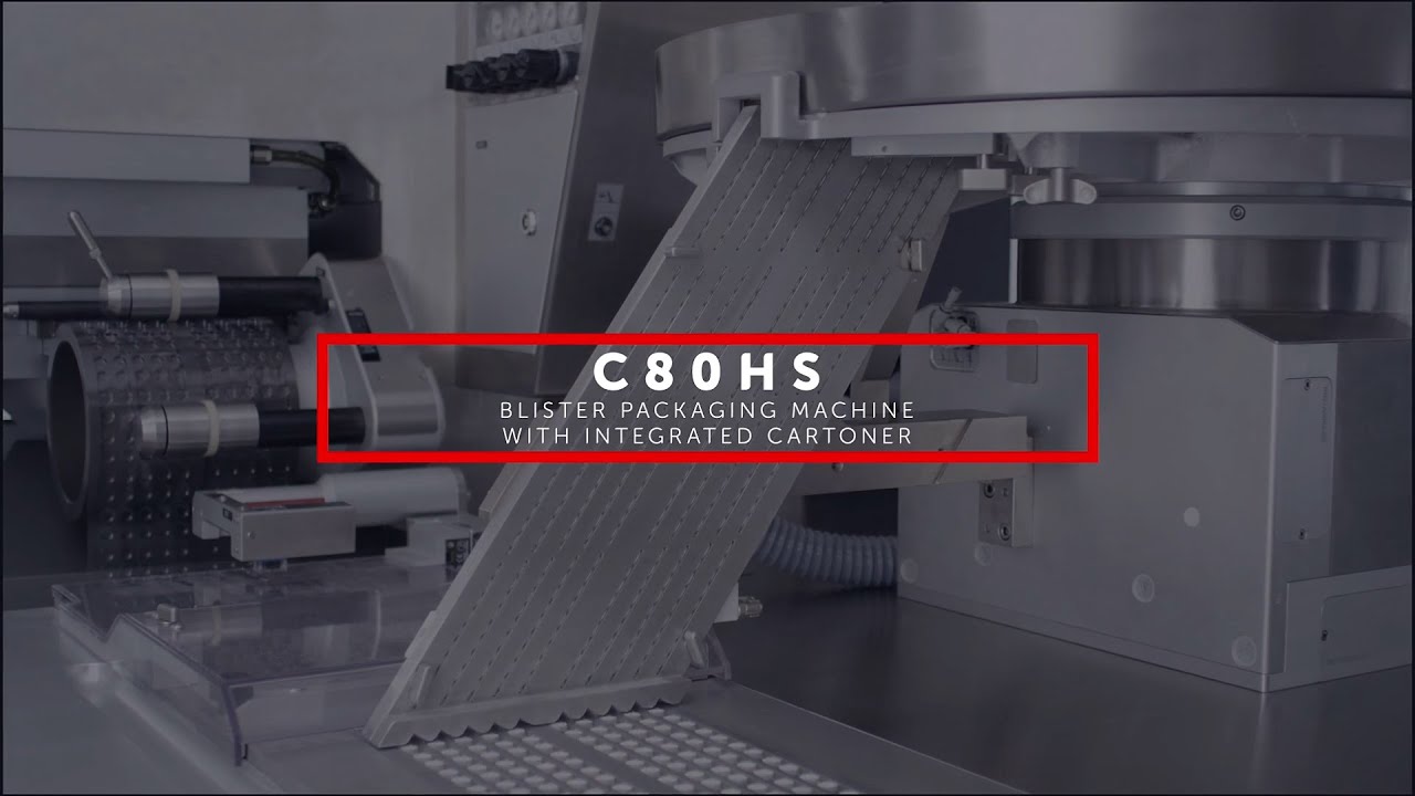 C80HS A96 | Blister packaging machine with integrated cartoner by IMA ...