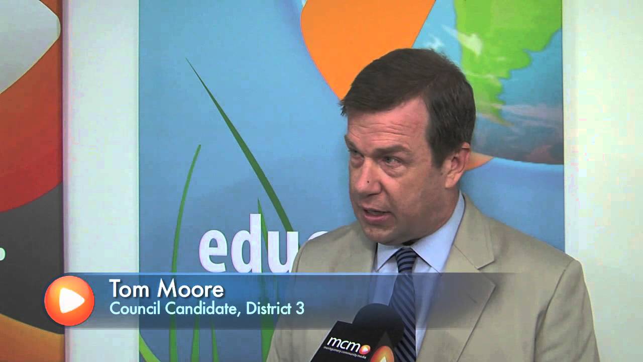 County Council Candidate Tom Moore Plans To Vote Early (VIDEO) - YouTube