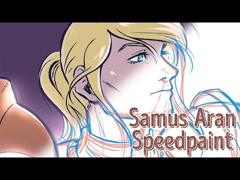 Samus Aran - Metroid - Speedpaint