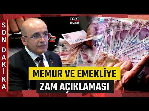 #SONDAKİKA | Bakan Şimşek'ten Memur ve Emeklilere Zam Açıklaması: Enflasyonu İşaret Etti