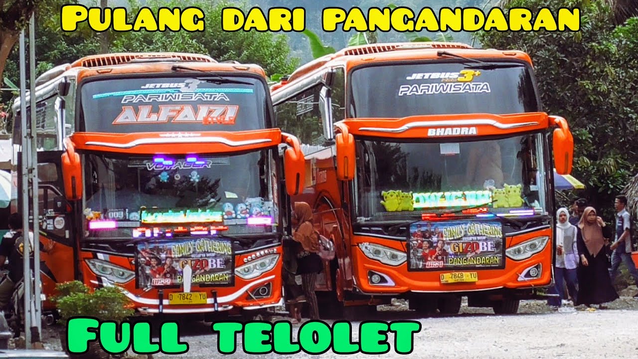DUA BUS CS TRANS (ALFAIZI) &(BHADRA) TERPANTAU DARI KELUAR RM RIUNG ...