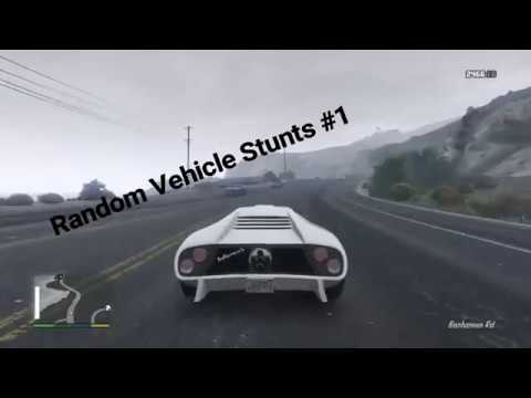GTA V Random Vehicle Stunts #1 - YouTube