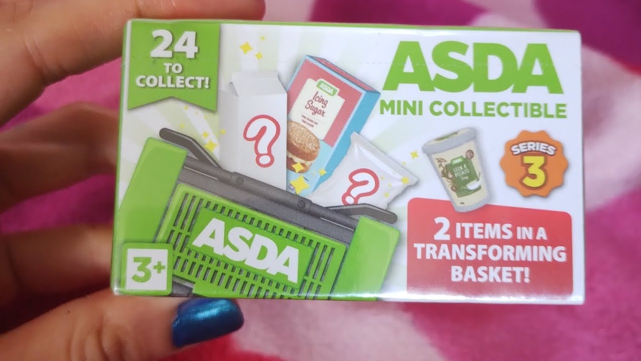 ASMR unboxing Asda supermarket version on Mini brands miniatures # ...