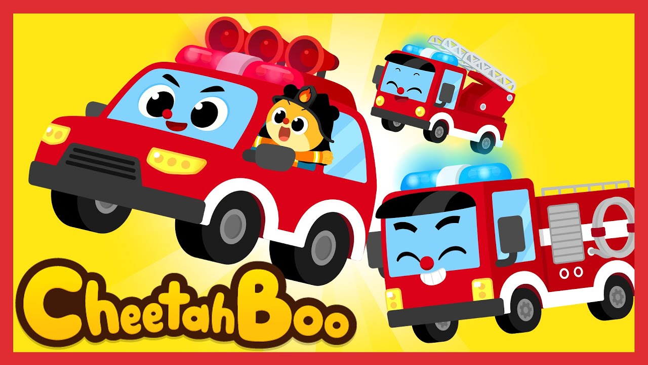 Woo Woo Woo! 🚒🚨 Ayo Bersama Kendaraan Pahlawan! | Lagu Anak | # ...