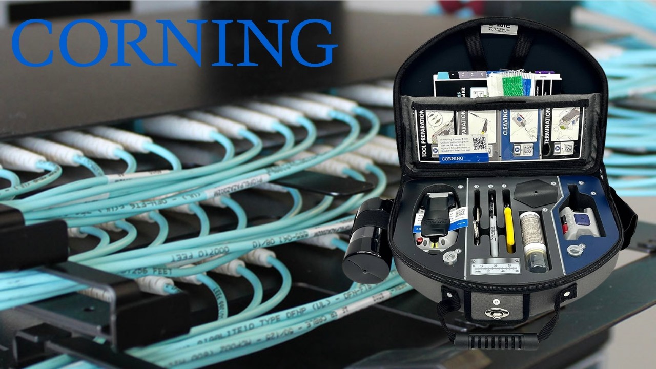 Unboxing the Corning TKT--UNICAM-PFC Fiber Optic Termination Field ...