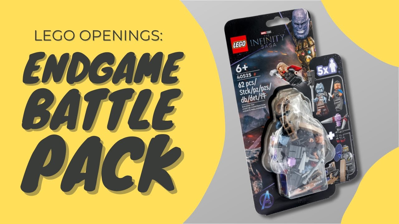 Lego Endgame Battle Accessory Pack - Lego Openings - YouTube