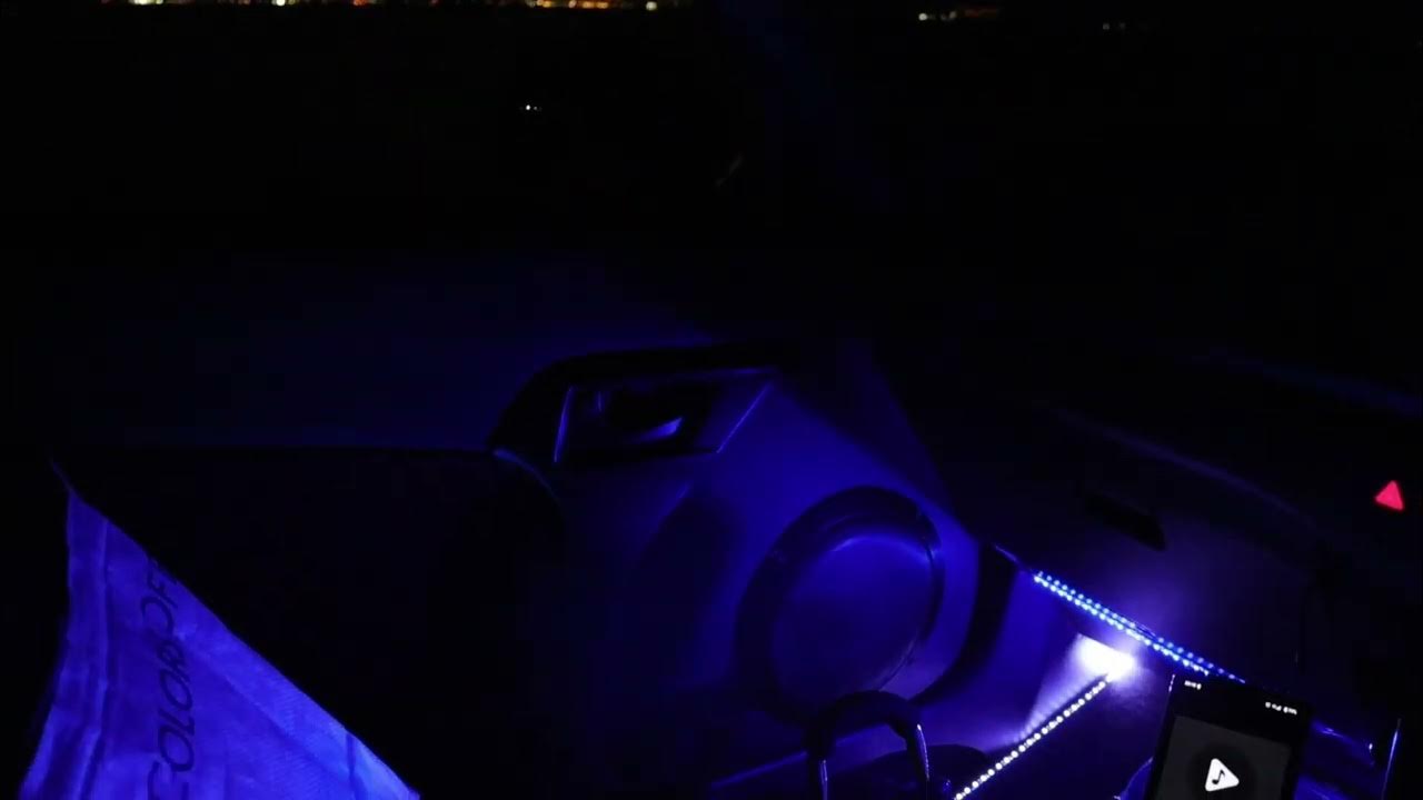 イルミつけたので浜辺でオープンにしてHYのSong for・・・を聞いた（LA400コペン） - YouTube