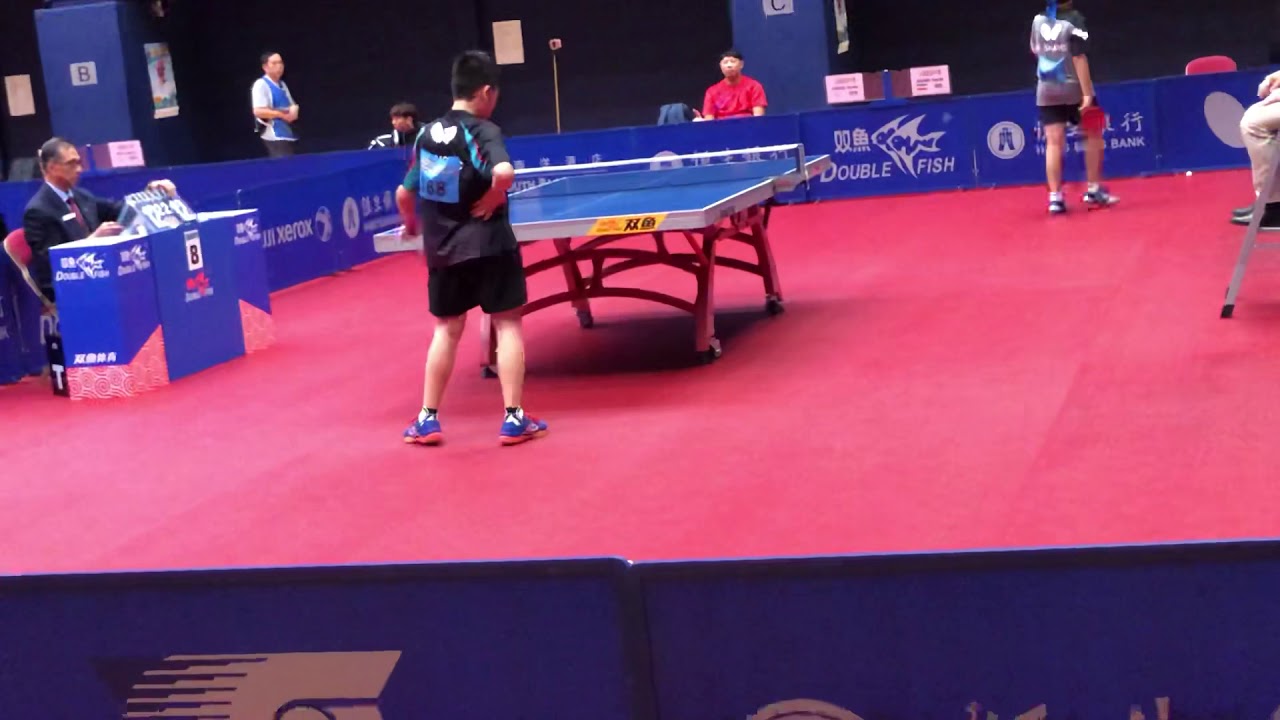 Chang Yu-An(TPE) vs Shams Navid(IRI)|Cadet Boys’ Singles-Round of 16 ...