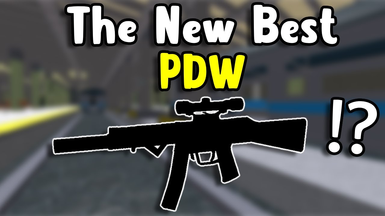 The NEW Best PDW in phantom forces.. (ROBLOX) - YouTube