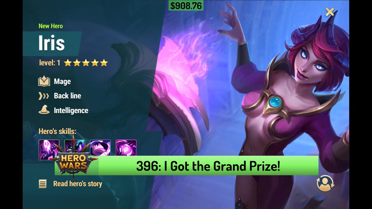 Let's Play Hero Wars 396: Soul Atrium and the Hero Wish List and Getting Iris as a Grand Prize ...
